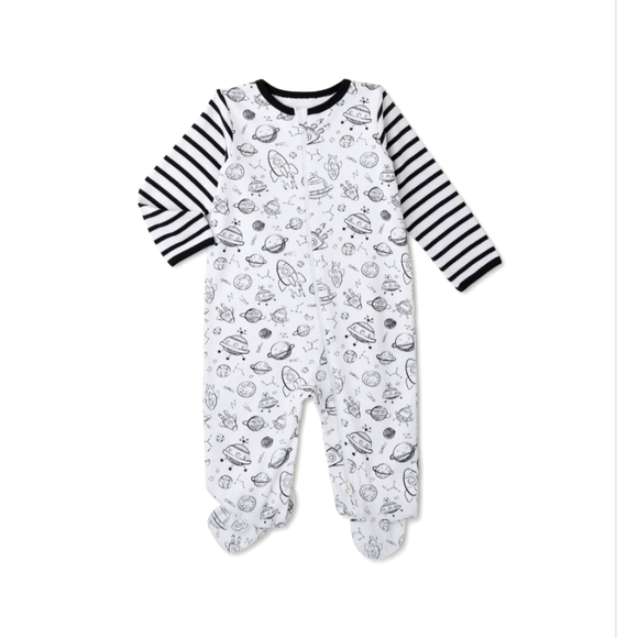 wonder nation | Pajamas | Wonder Nation Baby Boy Space Sleep Play ...